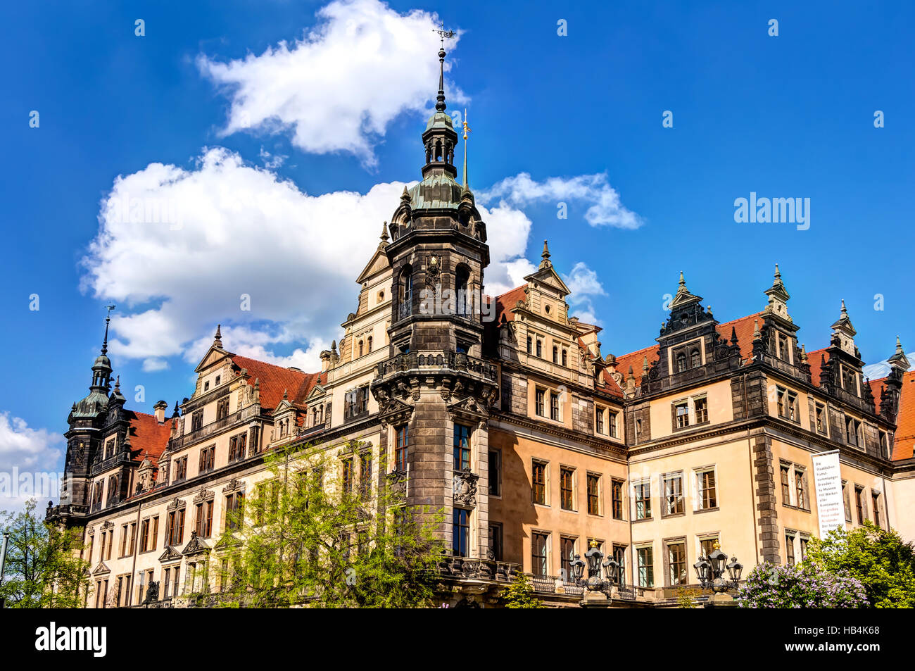 The Dresden castle Stock Photo - Alamy