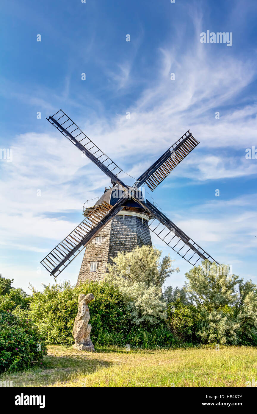 Typical Dutch windmill Stock Photo - Alamy