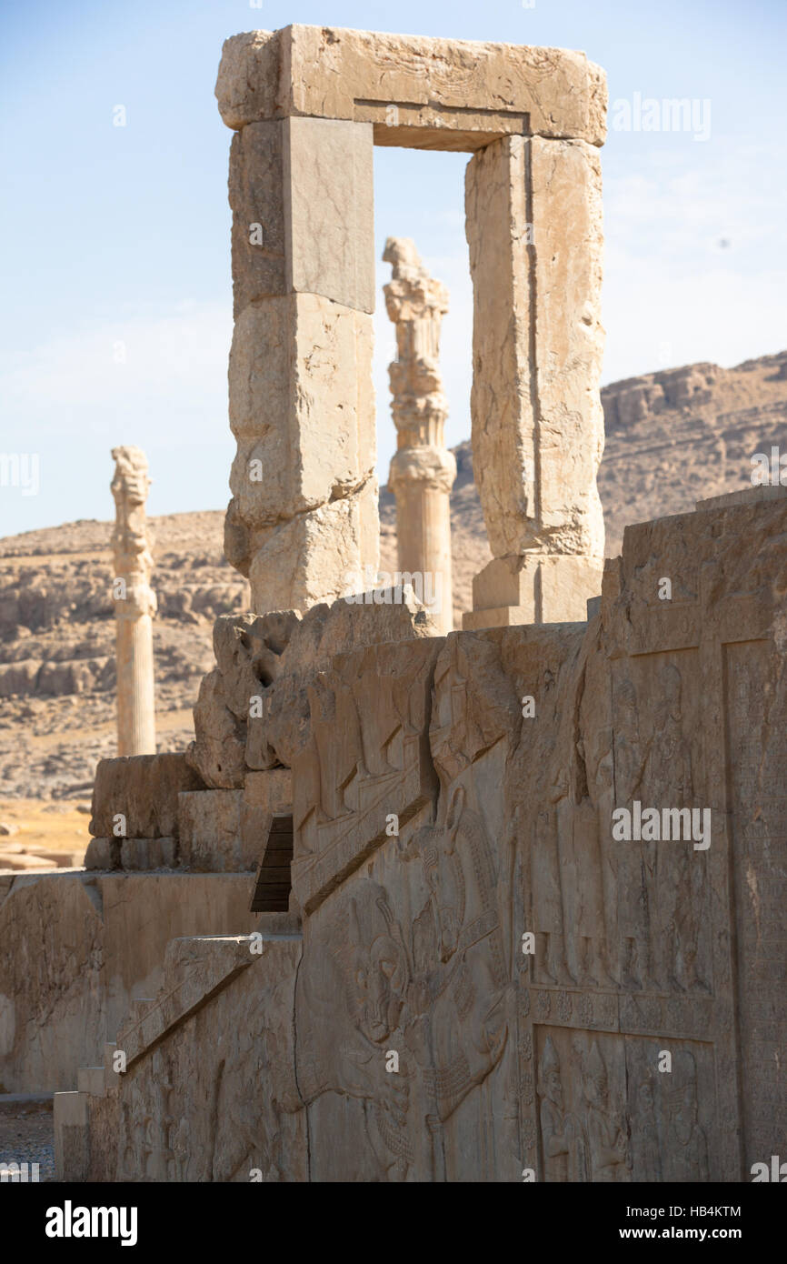 Persepolis terrace hi-res stock photography and images - Alamy