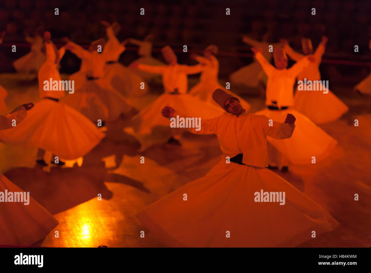 Dancing dervishes in Konya Stock Photo - Alamy