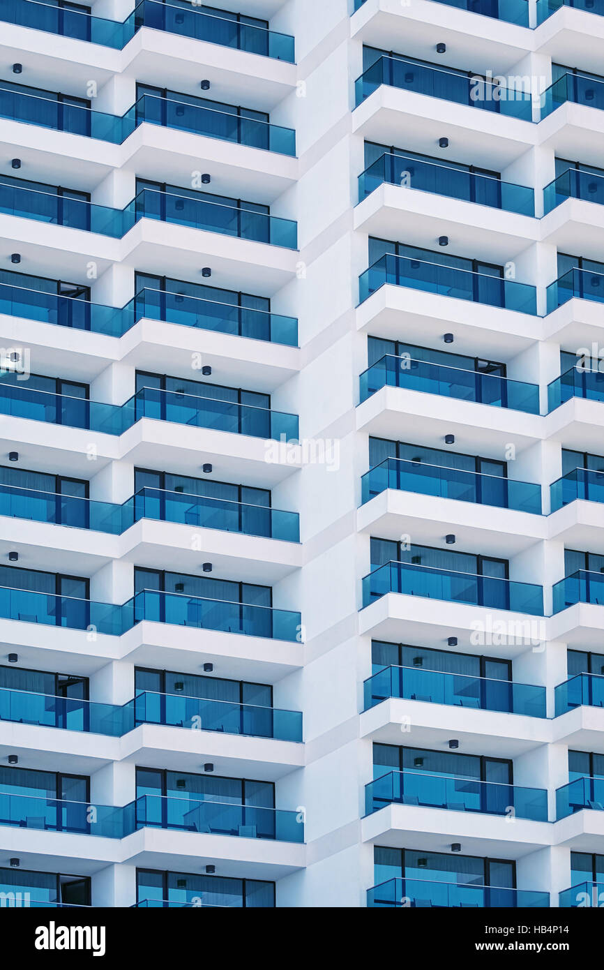 High-rise Building Facade Stock Photo - Alamy