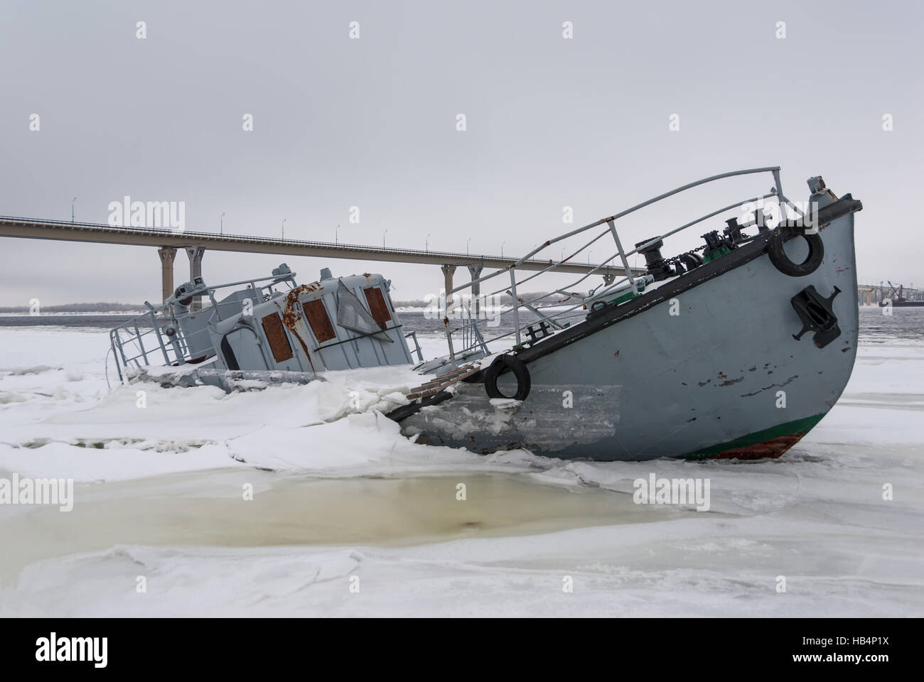 Ice breaking vessel hi-res stock photography and images - Alamy