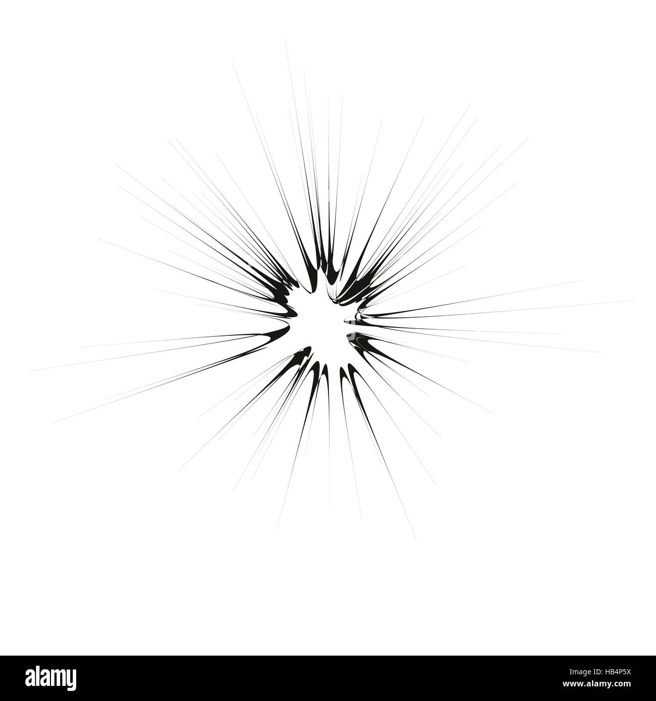 Explode Flash, Cartoon Explosion, Star Burst Stock Photo - Alamy