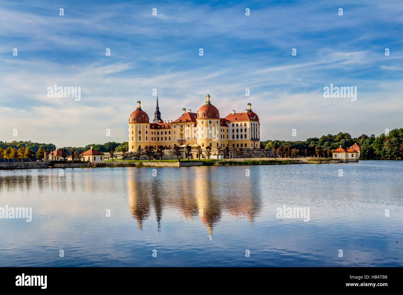 Moritzburg Castle near Dresden Stock Photo - Alamy