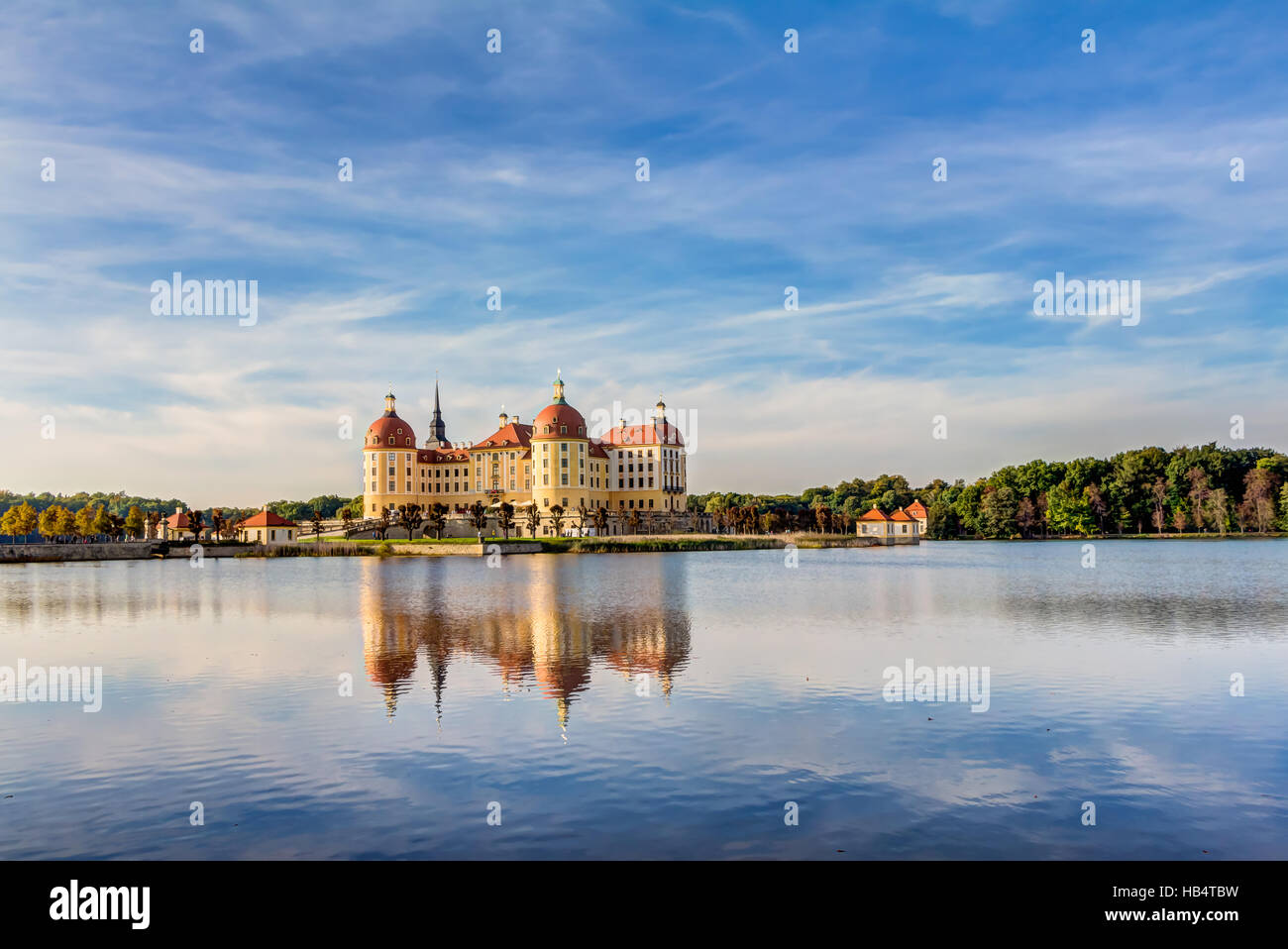 Moritzburg Castle near Dresden Stock Photo - Alamy