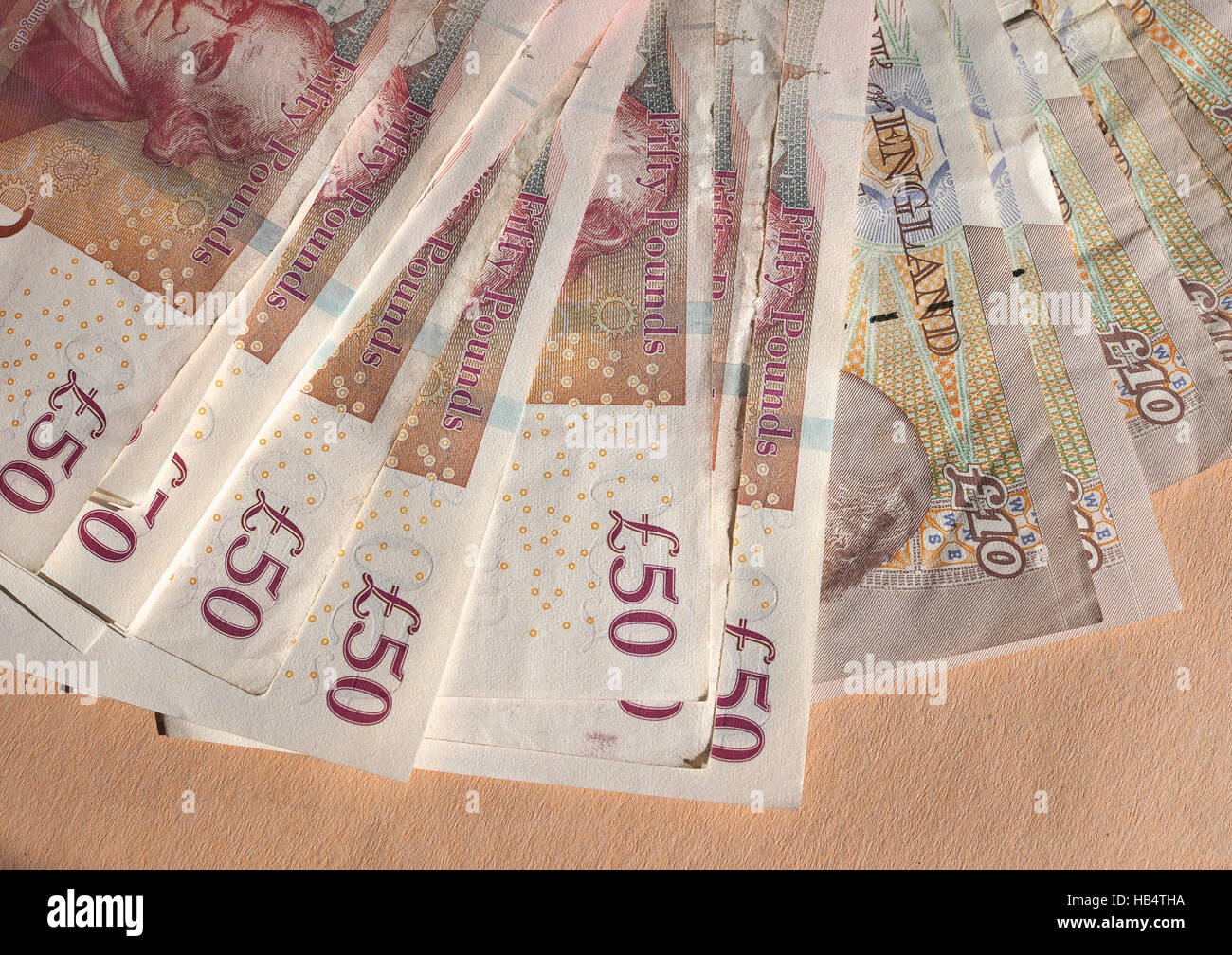 GBP Pound notes Stock Photo - Alamy