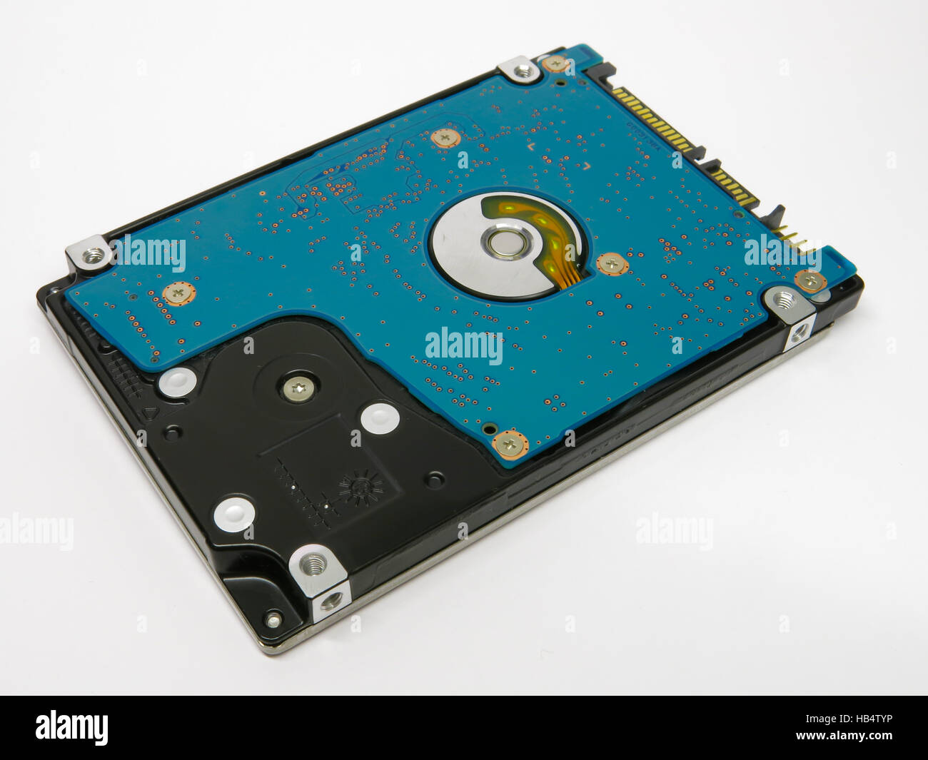 object isolated hard drive on a white background Stock Photo - Alamy