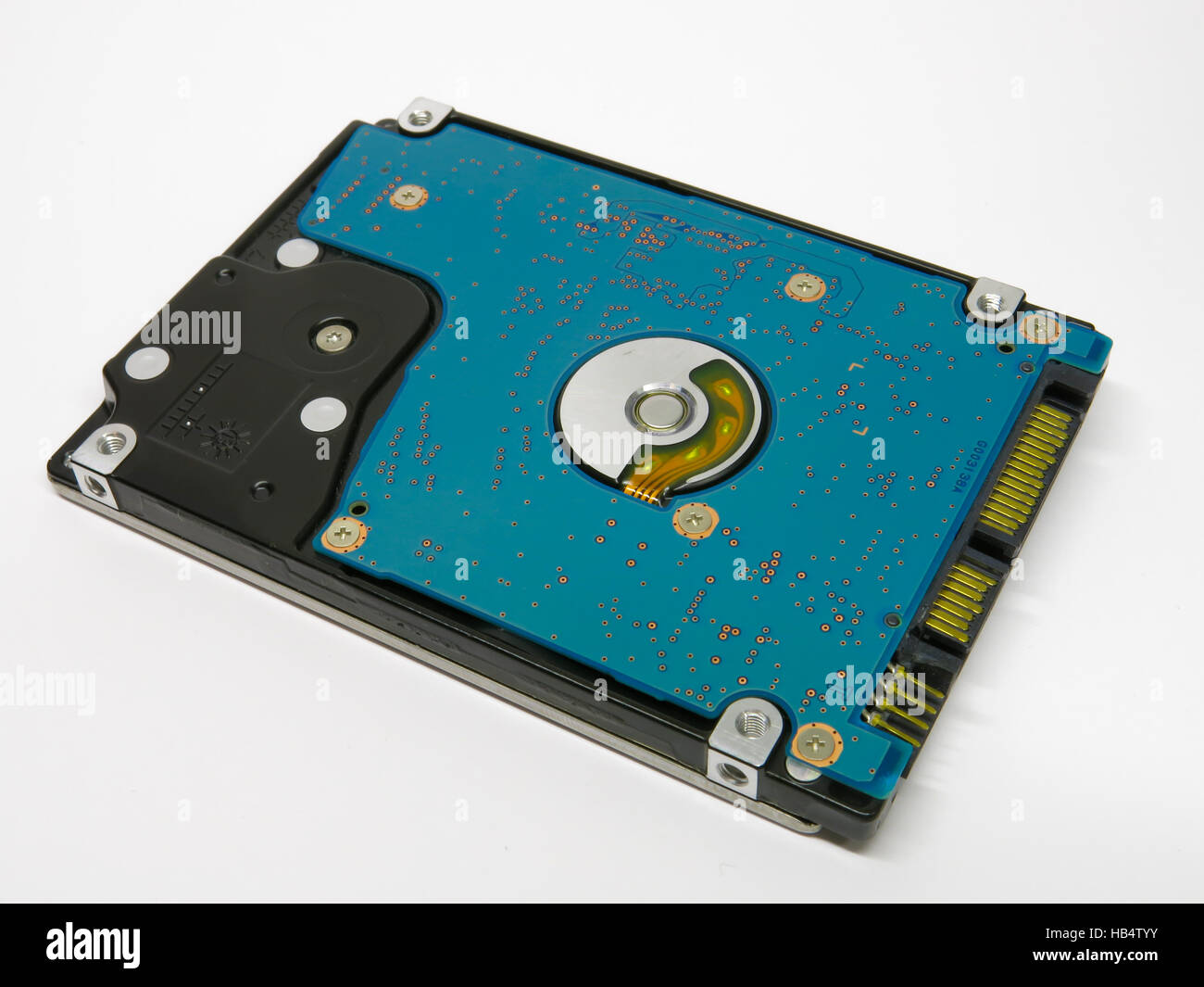 object isolated hard drive on a white background Stock Photo - Alamy