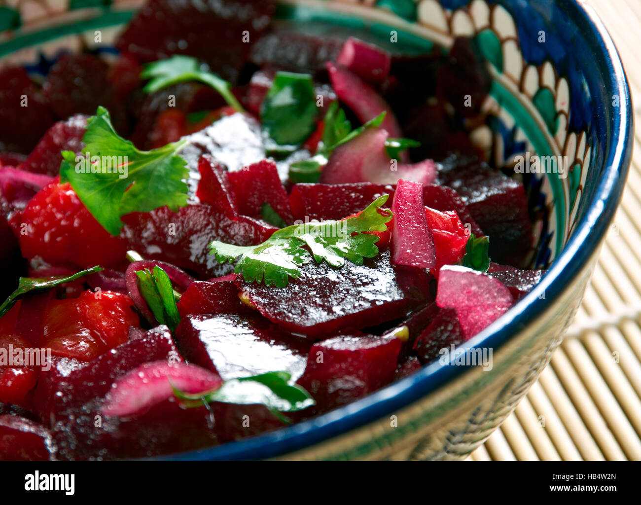 Moroccan beet salad hi-res stock photography and images - Alamy