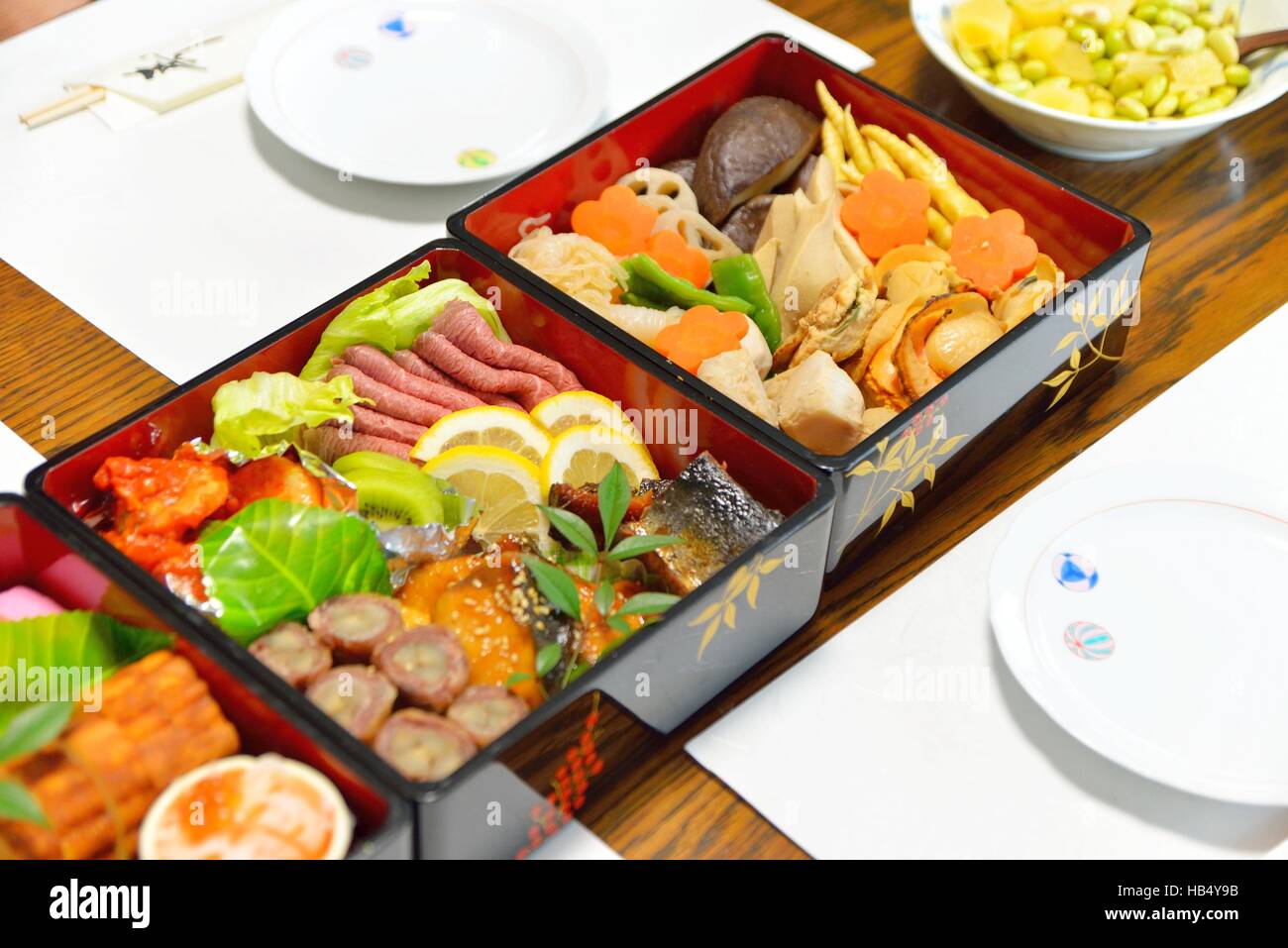 Osechi box hi-res stock photography and images - Alamy