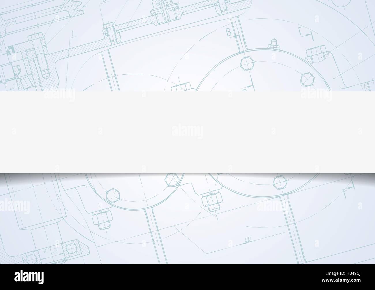 Abstract tech drawing background Stock Photo - Alamy