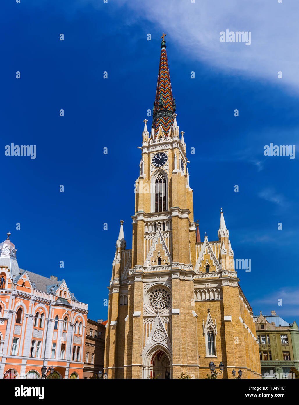 Old town in Novi Sad - Serbia Stock Photo - Alamy