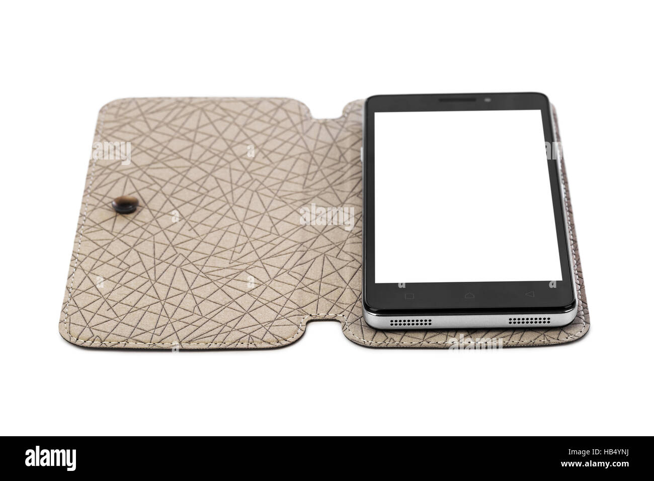 Smartphone in case Stock Photo - Alamy