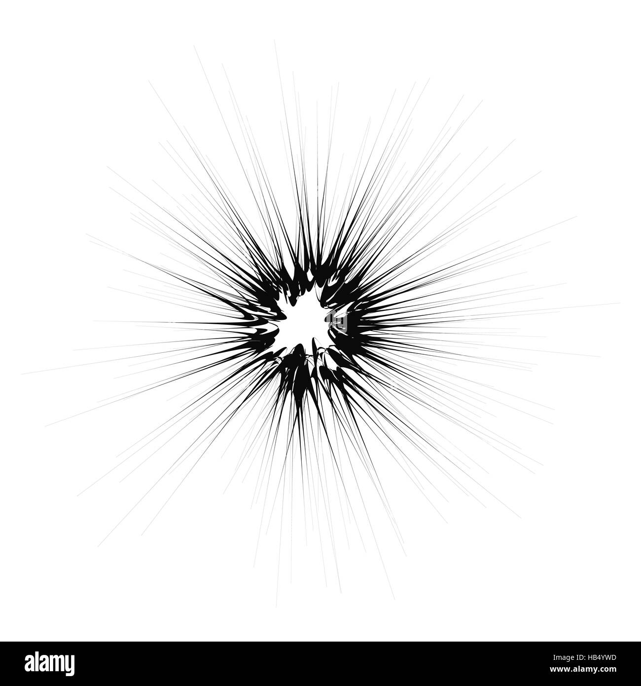 Explode Flash, Cartoon Explosion, Star Burst Stock Photo - Alamy