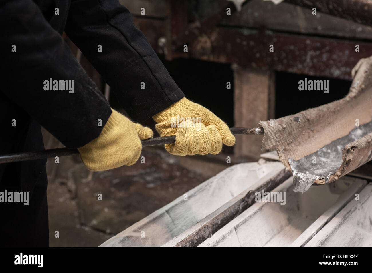 metal melting factory Stock Photo - Alamy