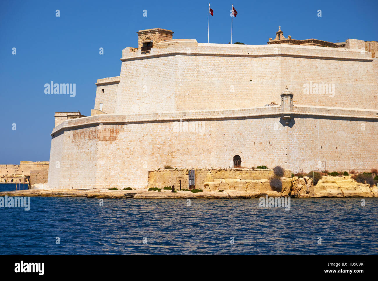 Flag of the order of knights of malta hi-res stock photography and ...