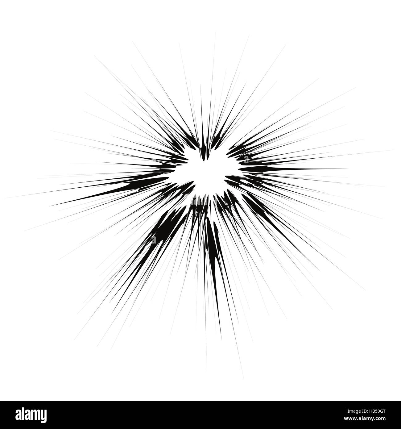 Explode Flash, Cartoon Explosion, Star Burst Stock Photo - Alamy