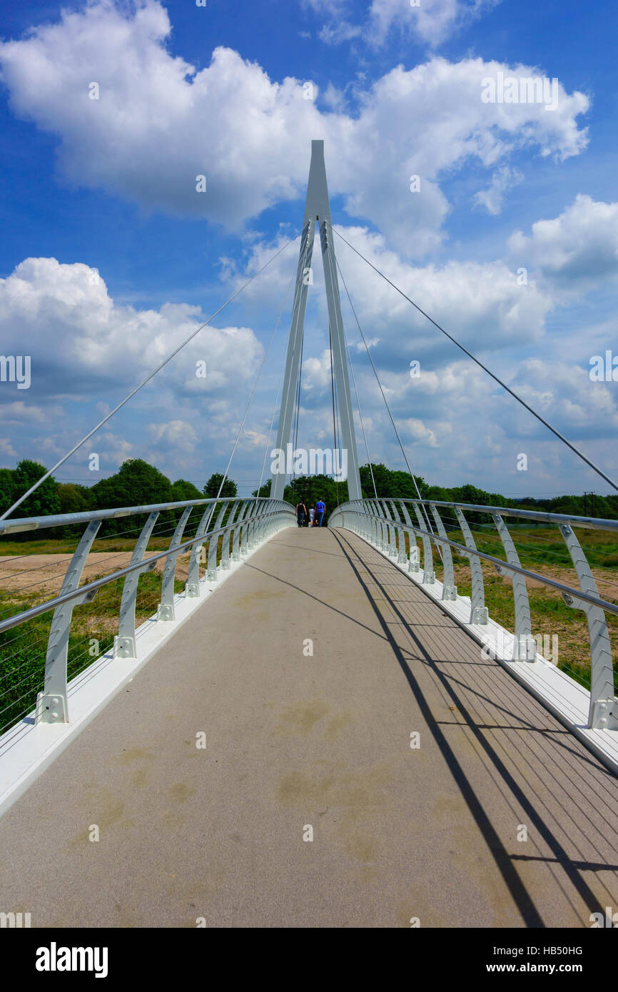 Herefords new Greenway Suspention bridge linking the city with ...