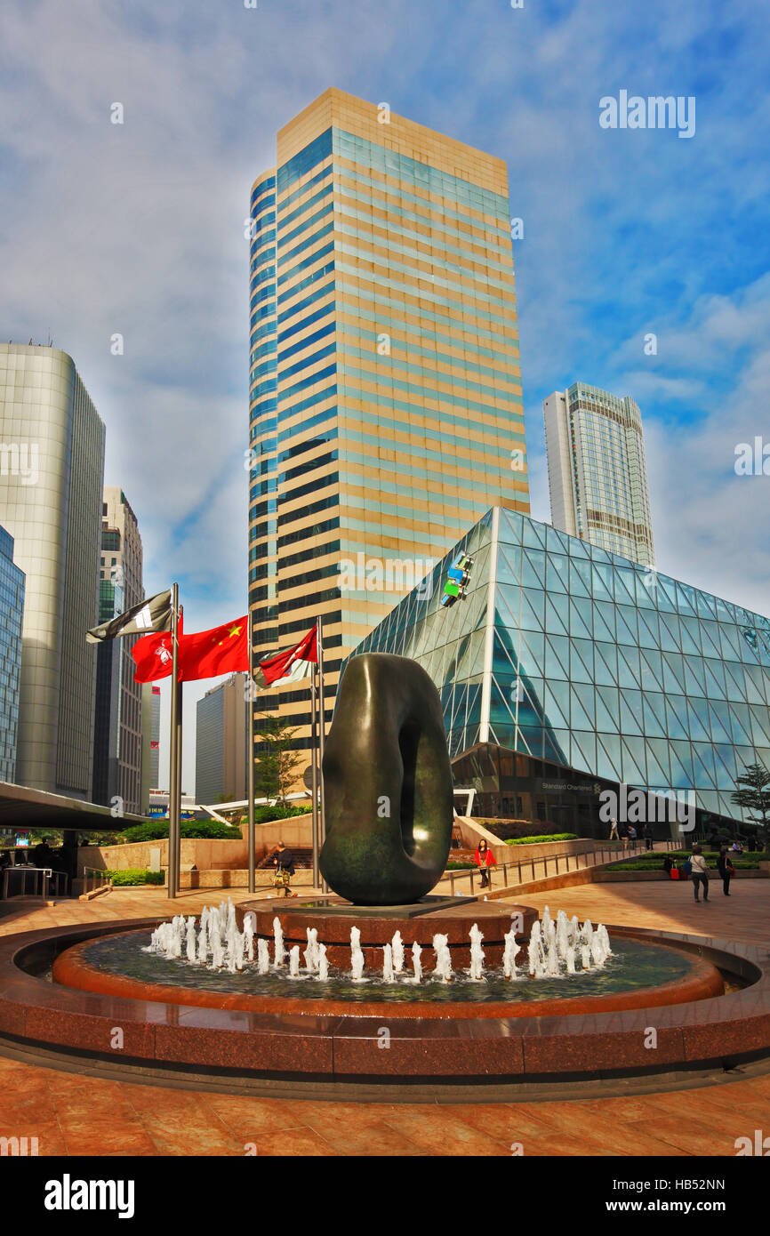 The modern city Stock Photo - Alamy