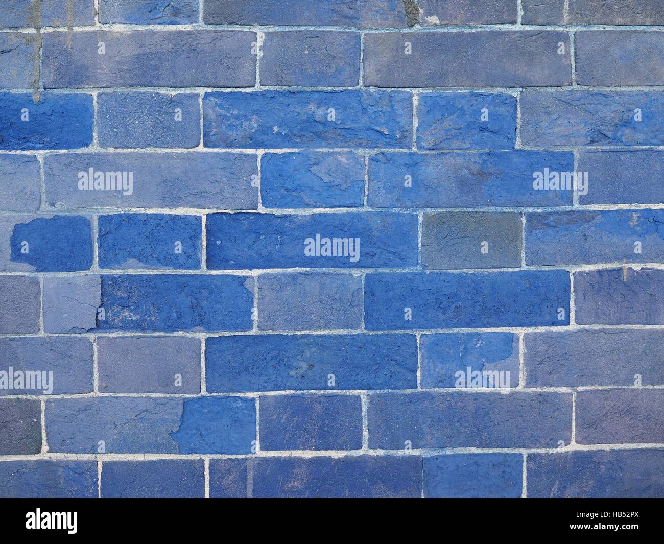 blue bricks background Stock Photo - Alamy