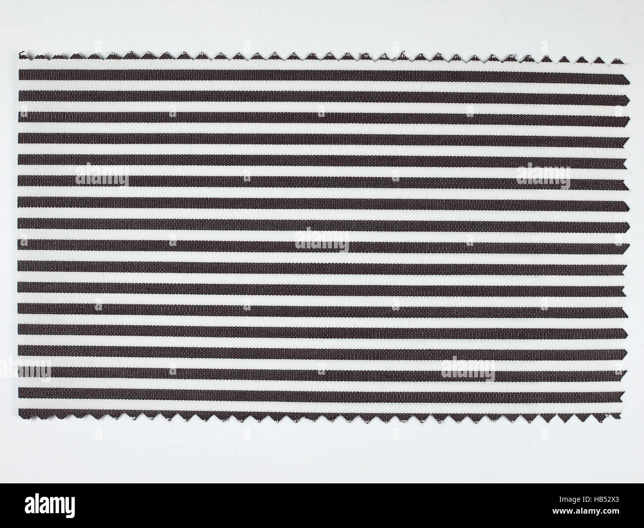 Black Striped fabric sample Stock Photo - Alamy