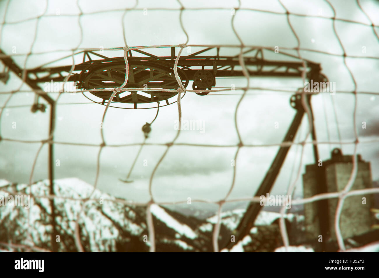 Vintage ski lift hi-res stock photography and images - Alamy