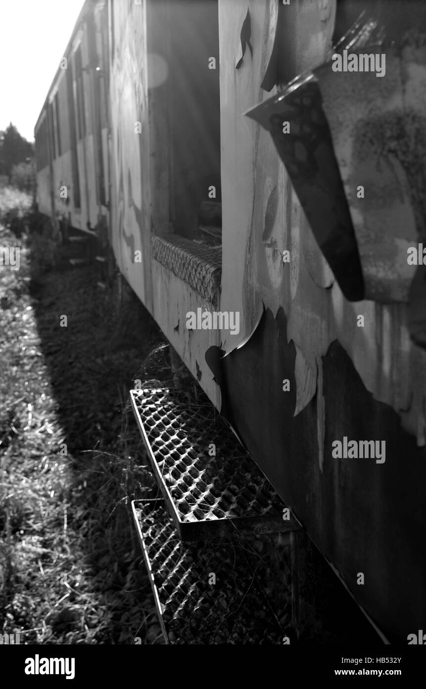 Urban Exploration in a Fuel Tank Stock Photo - Alamy