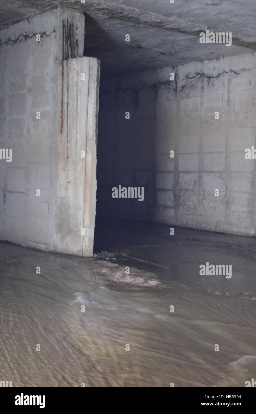 Urban Exploration in a Fuel Tank Stock Photo - Alamy