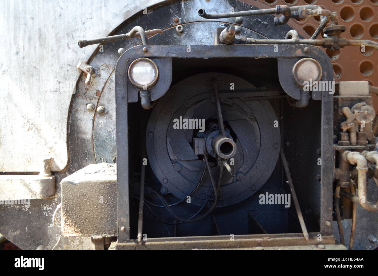Urban Exploration in a Fuel Tank Stock Photo - Alamy