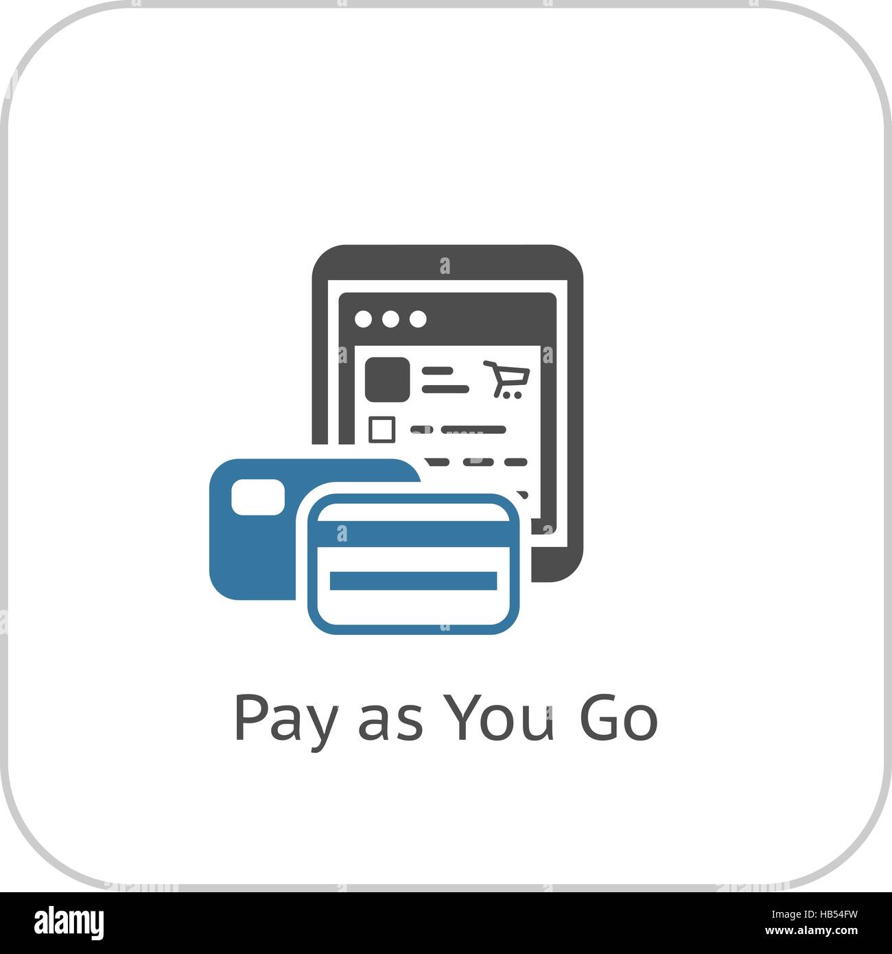 Pay as you go Stock Vector Images - Alamy