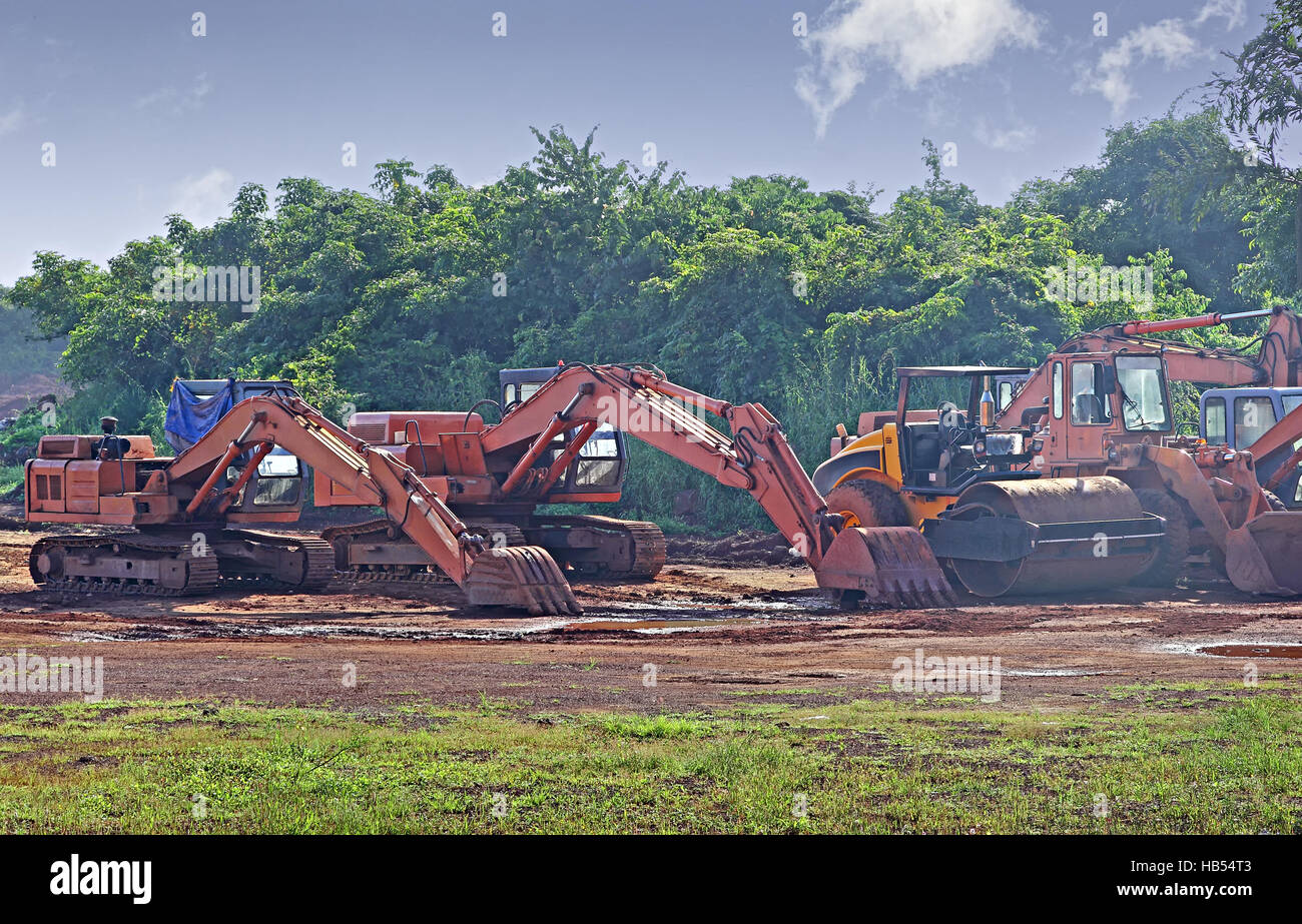 Construction equipment hydraulic hi-res stock photography and images ...