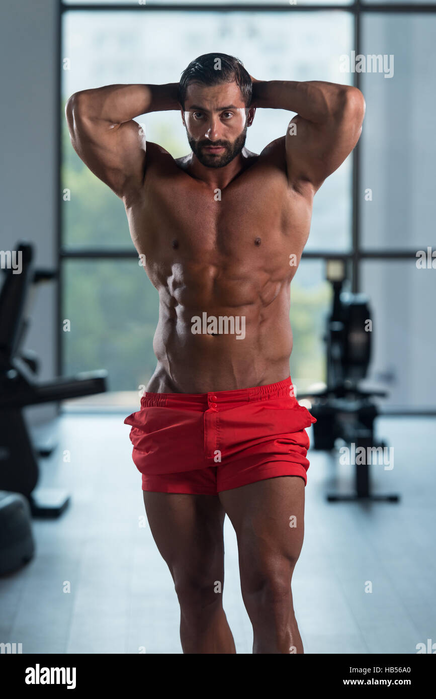 Muscles well trained muscle man man hi-res stock photography and images ...