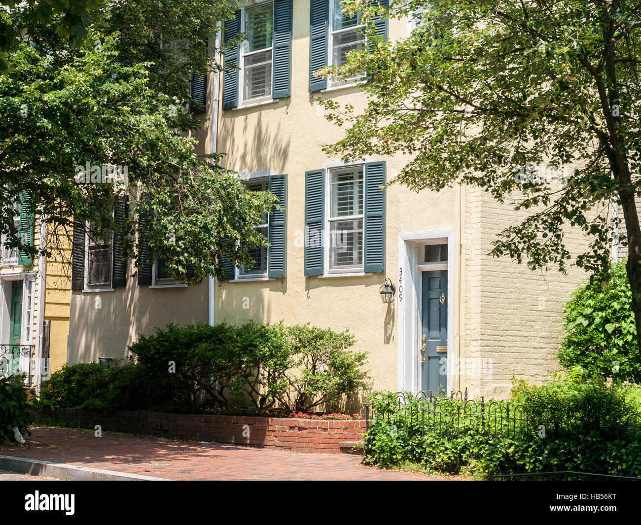 Georgetown university buildings hi-res stock photography and images - Alamy