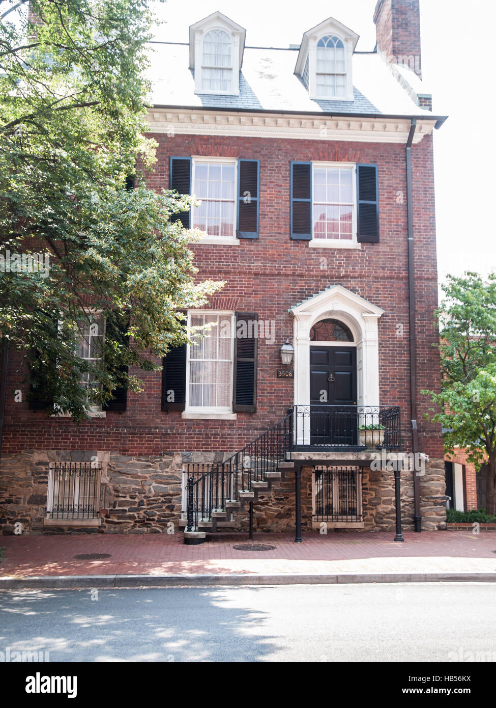 Georgetown university buildings hi-res stock photography and images - Alamy
