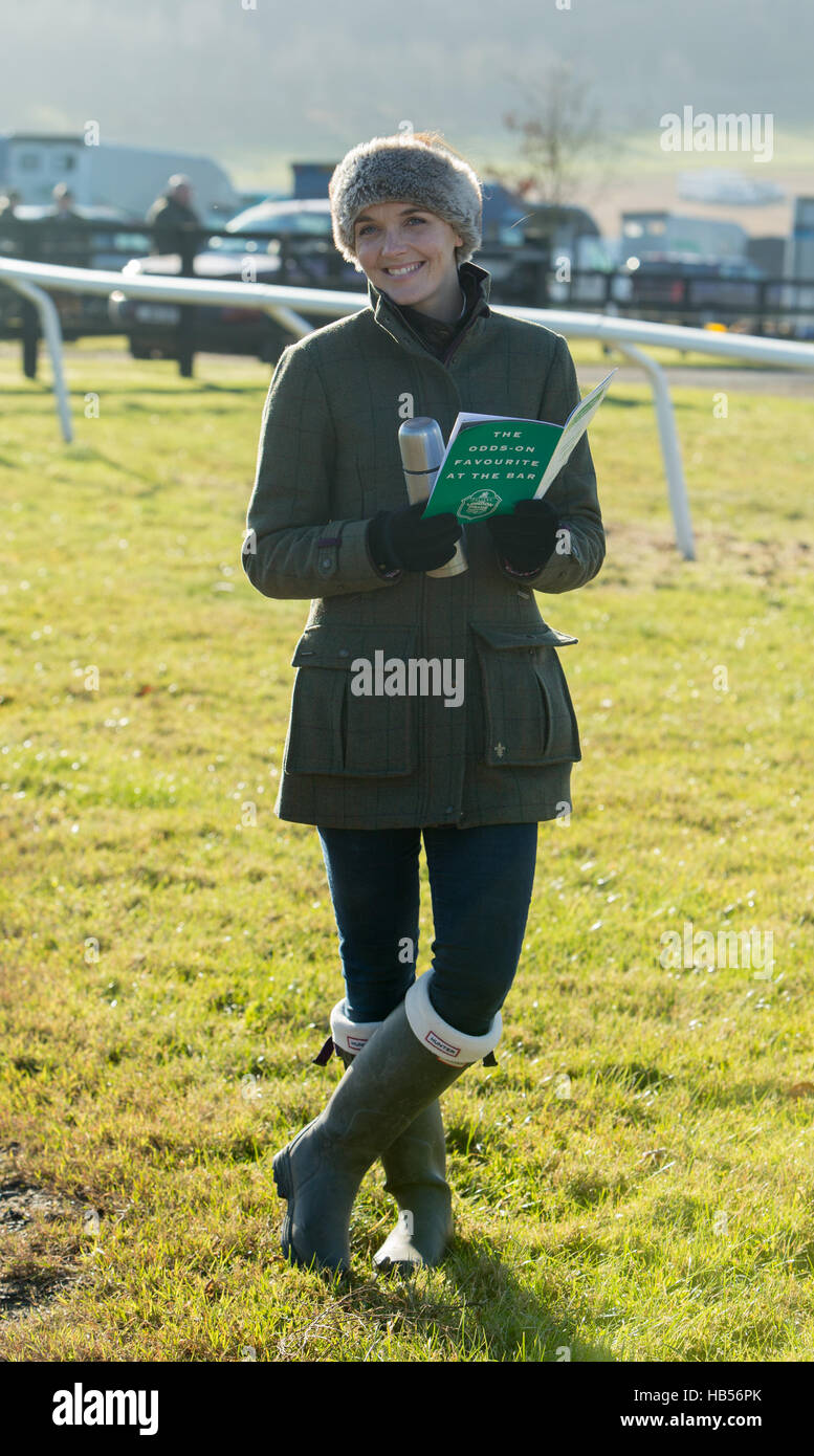 Victoria Pendleton poses for photographers during a point-to-point ...