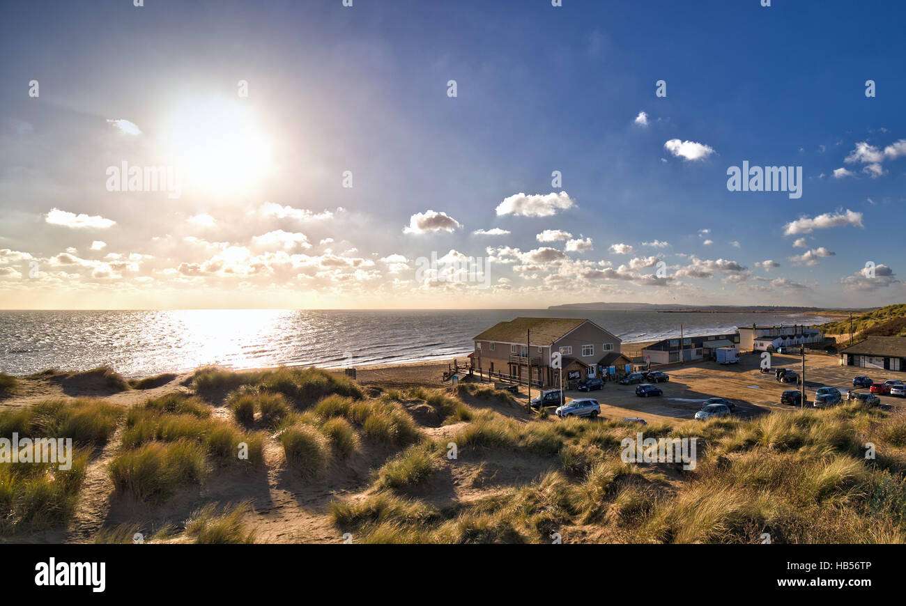 Car park camber sands hi-res stock photography and images - Alamy