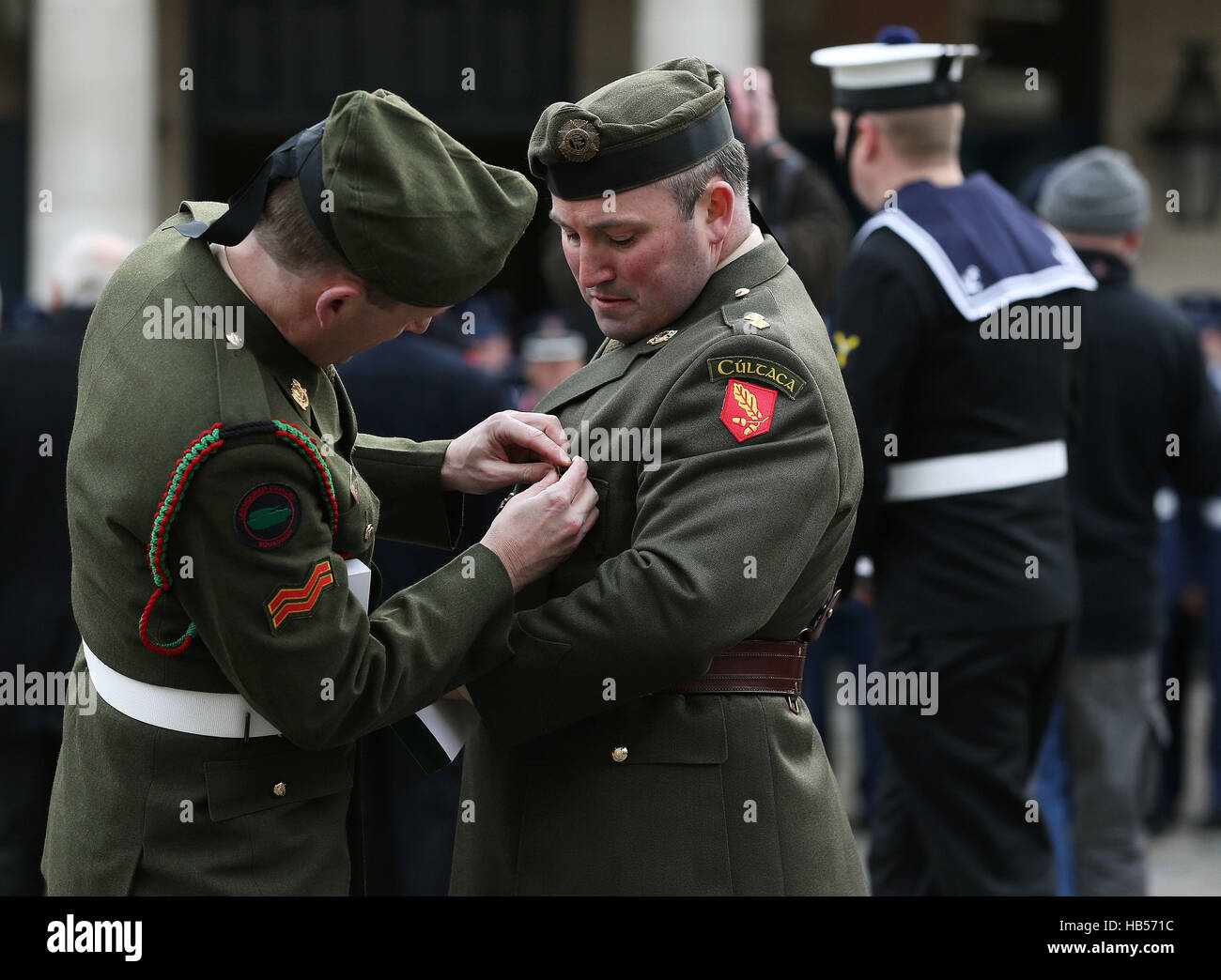 The 1916 Centenary Commemorative Medals High Resolution Stock ...