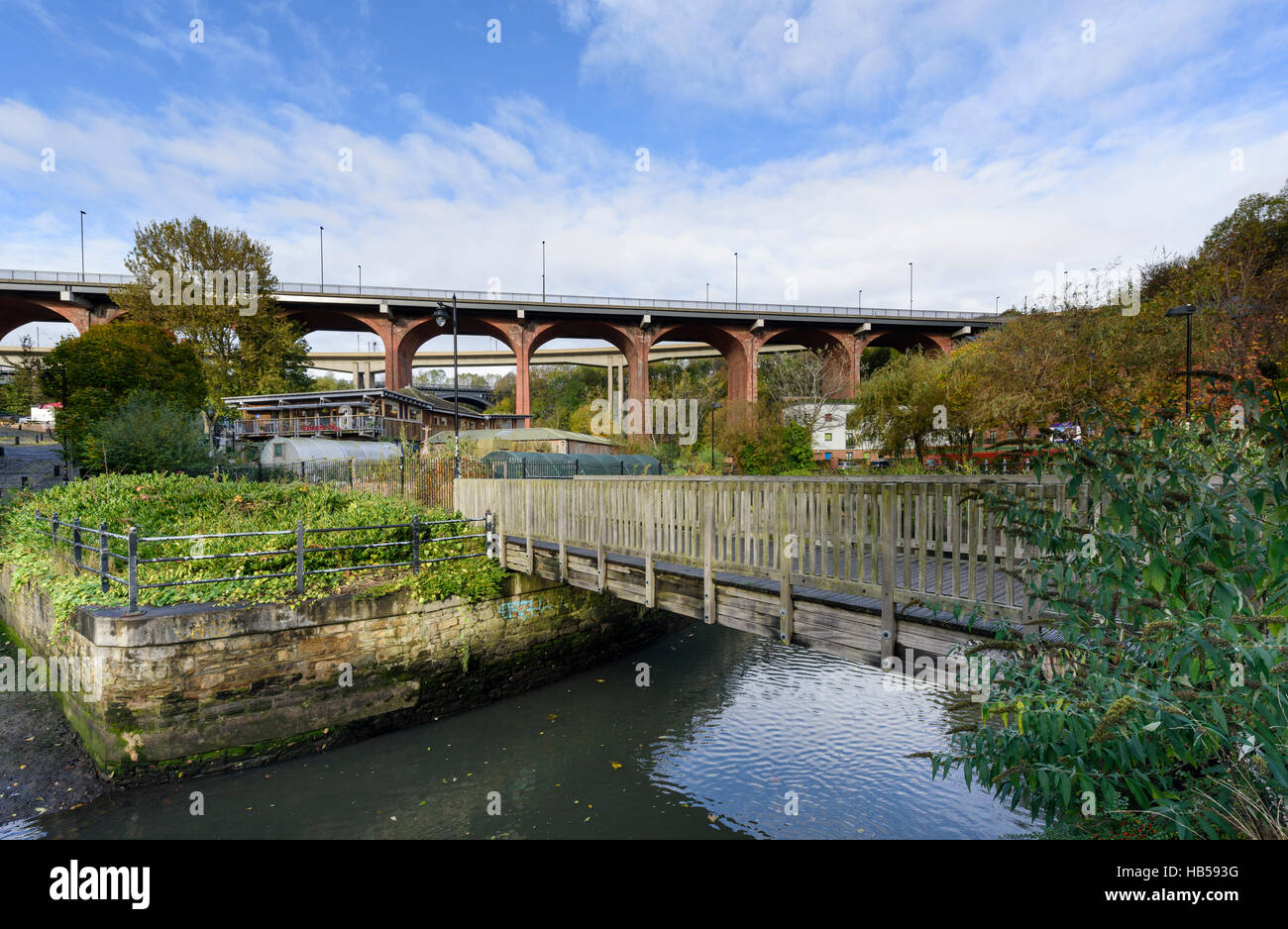 Ouseburn Newcastle upon Tyne Stock Photo - Alamy