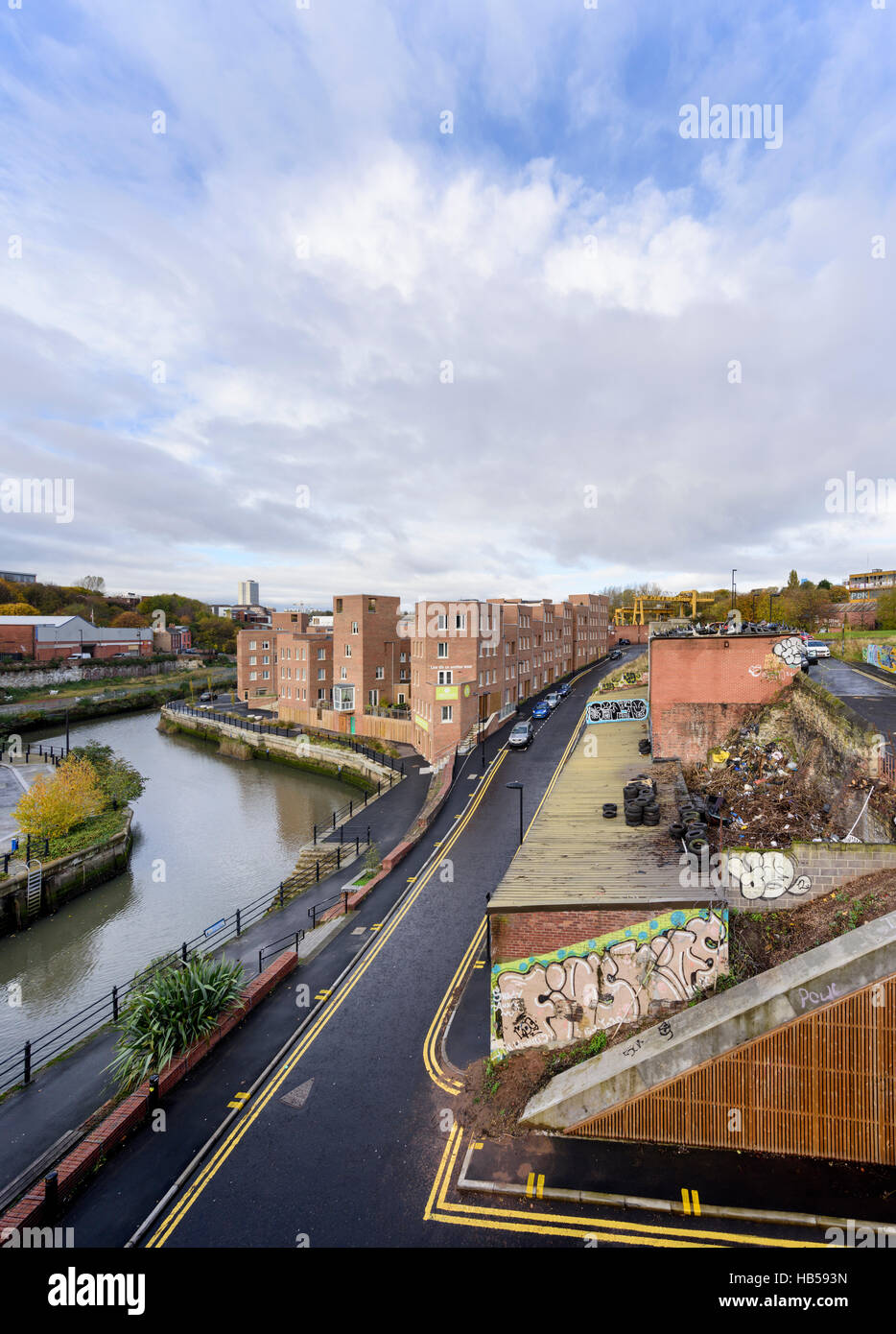 Ouseburn Newcastle upon Tyne Stock Photo - Alamy