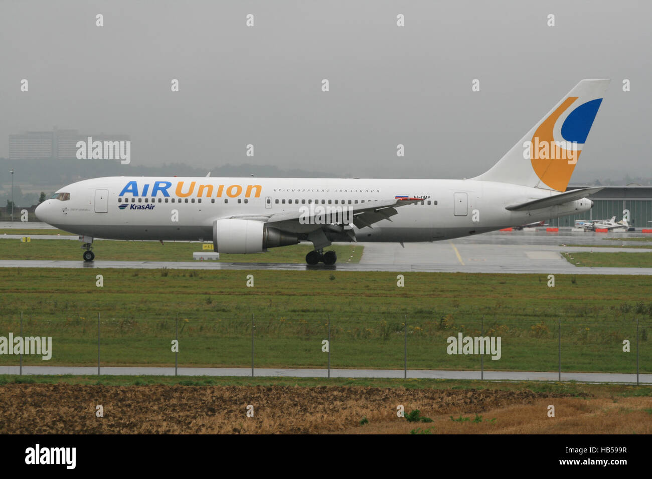 Stuttgart/Germany June 3, 2008: Air Union Boeing 767 at Stuttgart ...