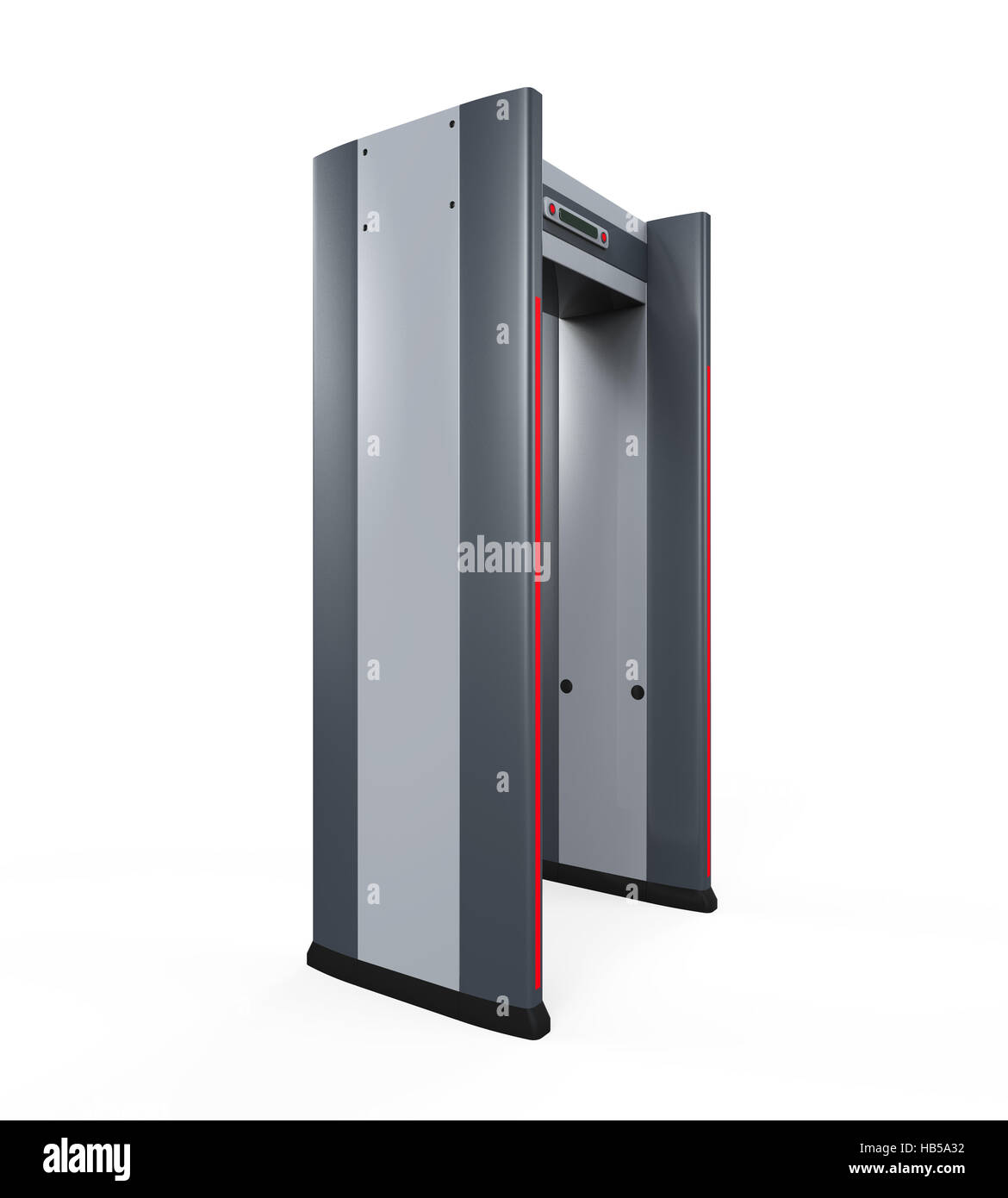 Walk Through Detector Stock Photo - Alamy