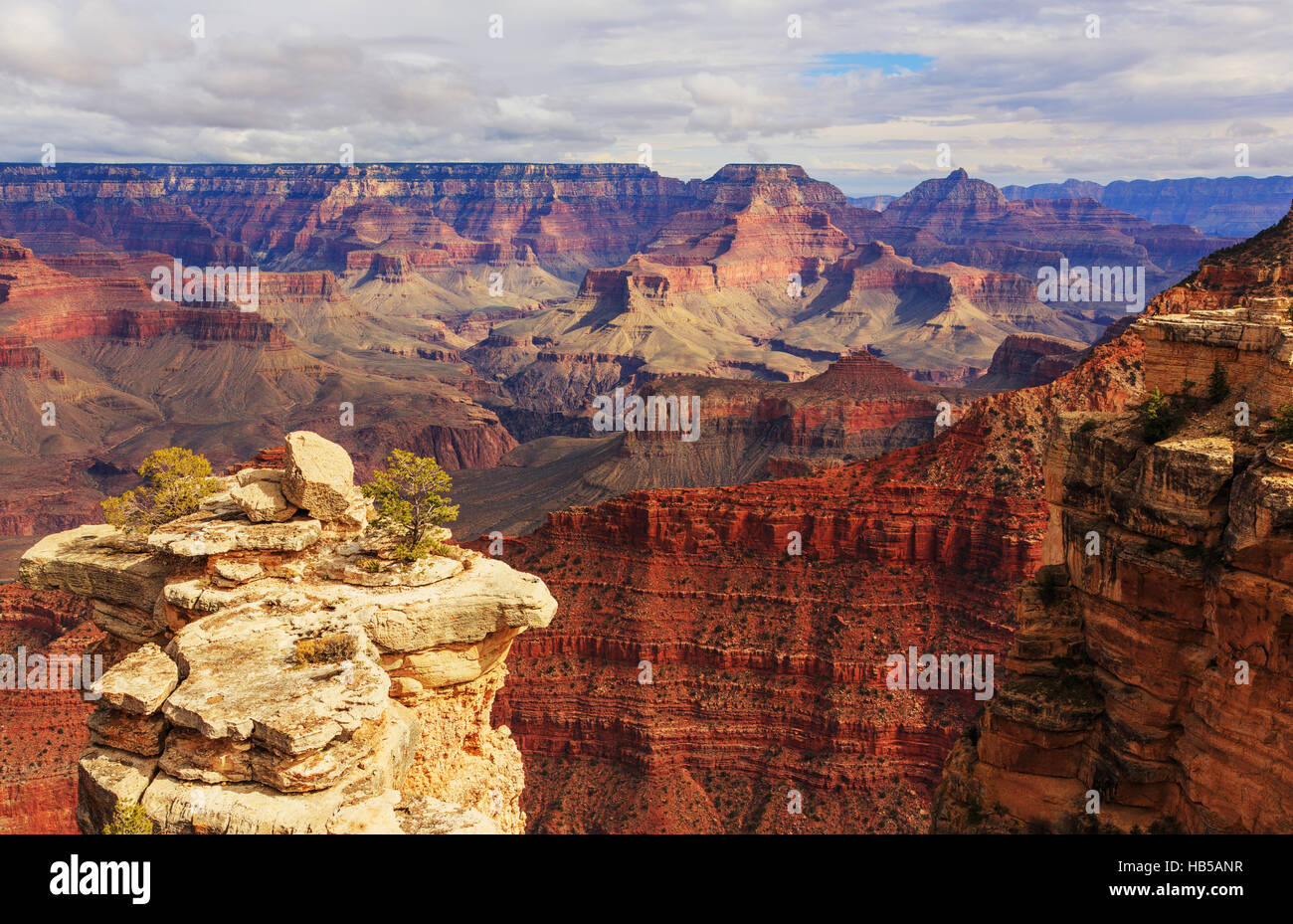 Awesome Landscape from South Rim of Grand Canyon, Arizona, United ...