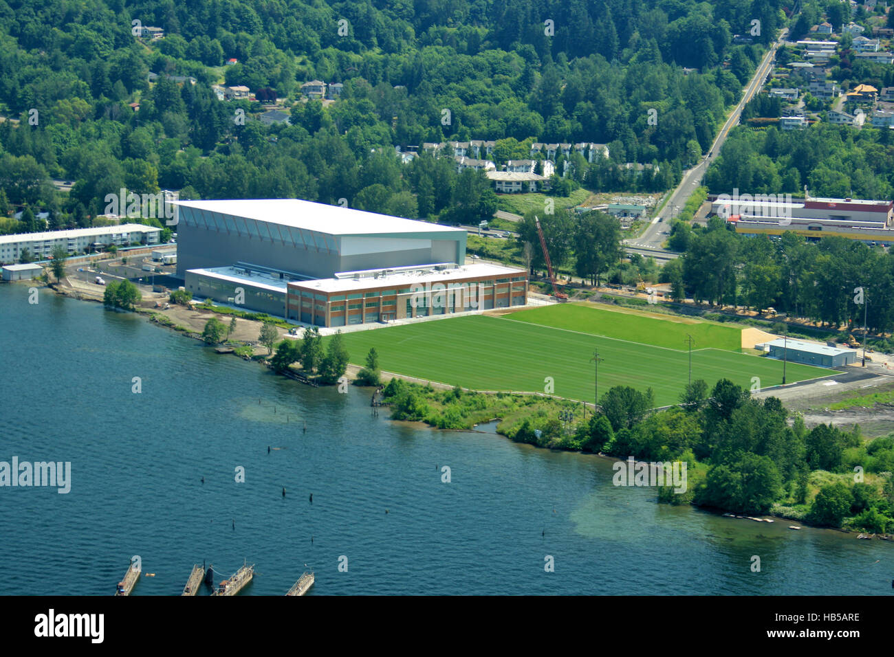 Seattle Seahawks Practice Field in Renton Washington Stock Photo - Alamy
