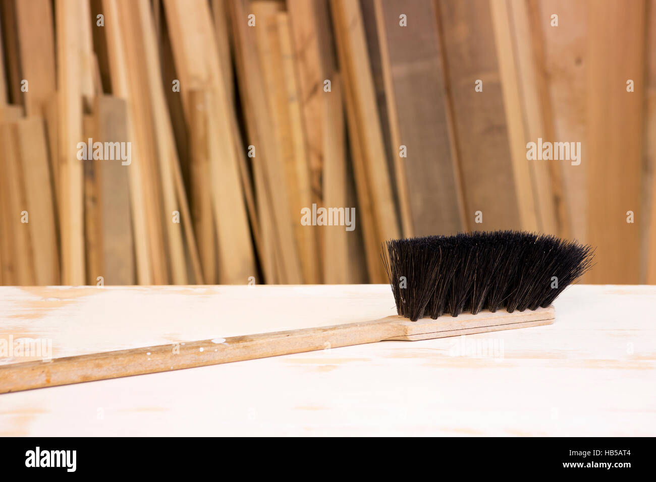 Table broom hi-res stock photography and images - Alamy