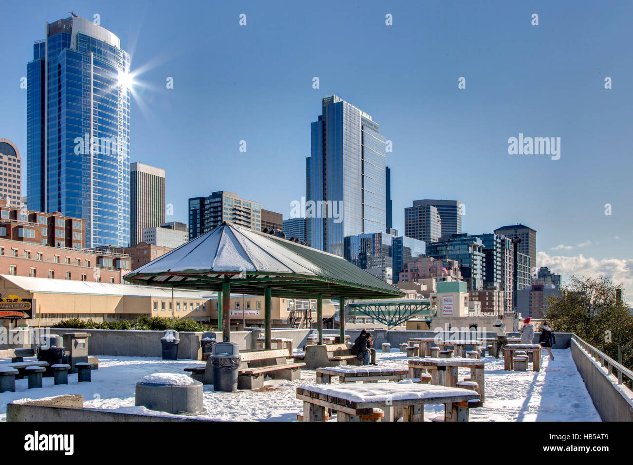 Seattle Winter Skyline
