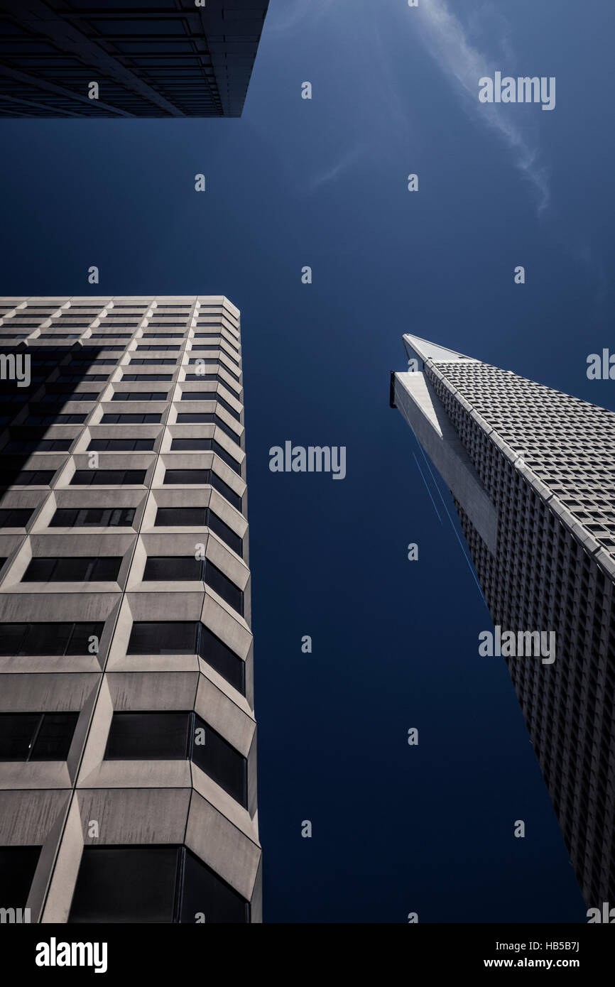 Pyramid of skyscrapers hi-res stock photography and images - Alamy