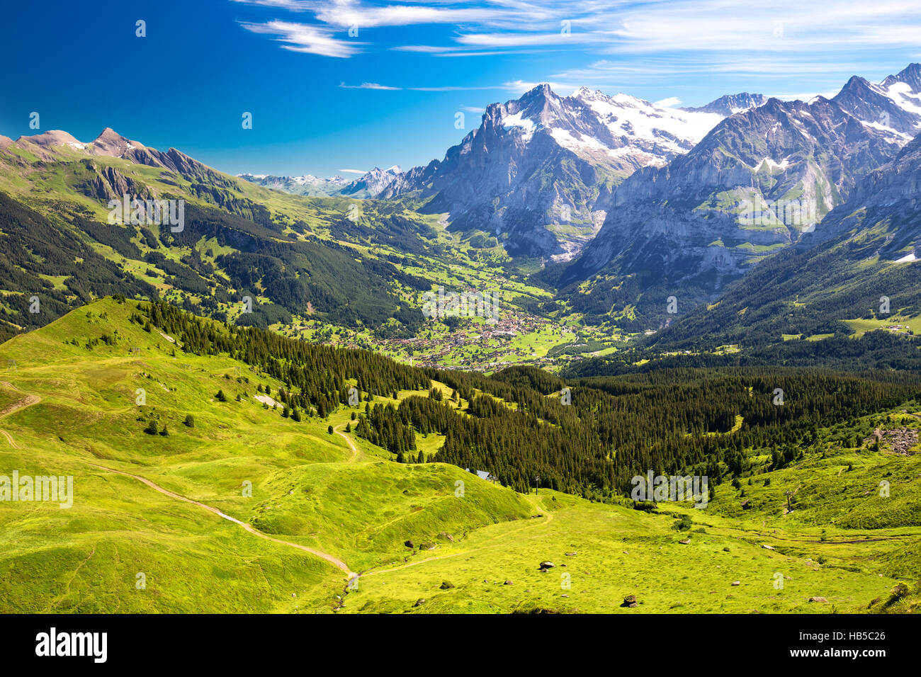 Grindelwald Valley High Resolution Stock Photography and Images - Alamy
