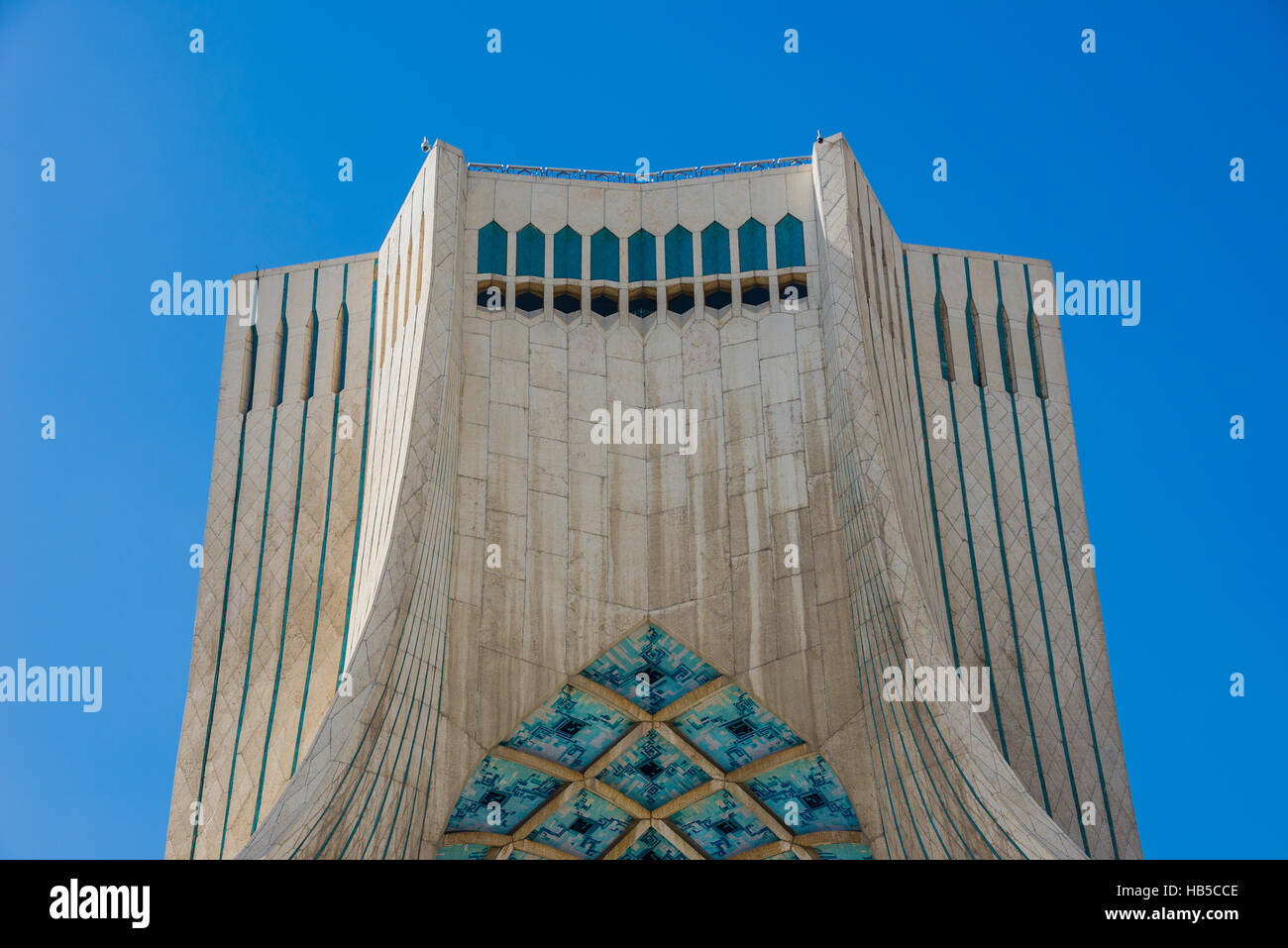 Azadi Tower in Tehran city, Iran Stock Photo - Alamy