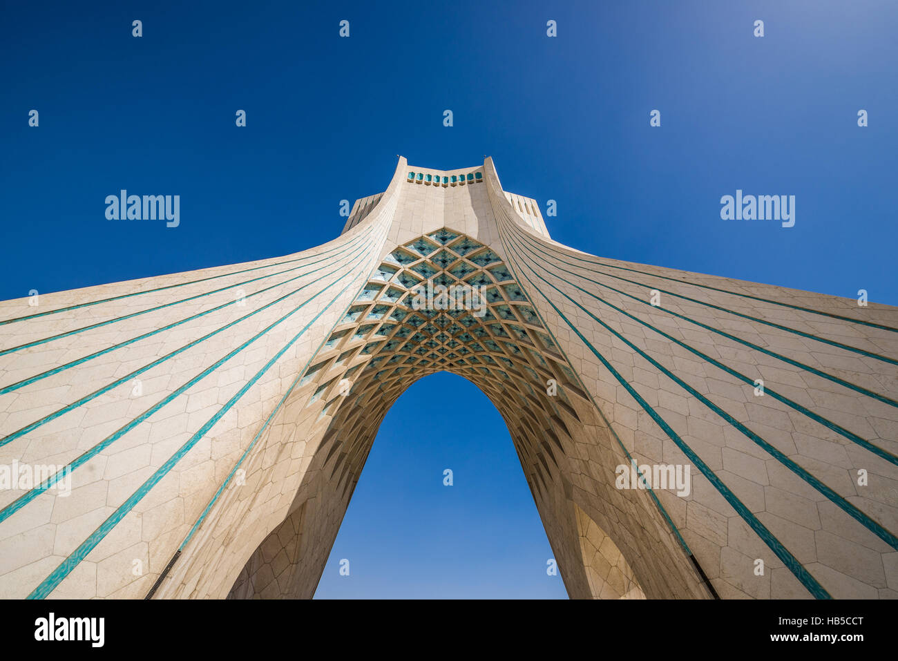 Azadi Tower in Tehran city, Iran Stock Photo - Alamy