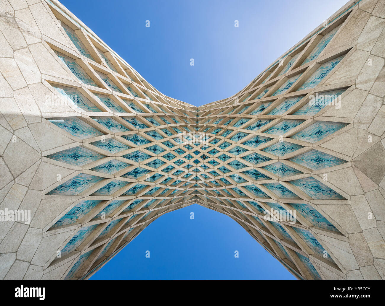 Azadi Tower in Tehran city, Iran Stock Photo - Alamy